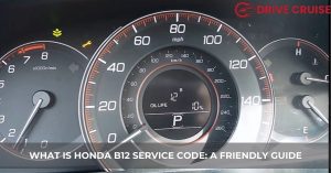 Understanding Honda B12 Service Code: Oil, Tires, And Filters - Drive ...