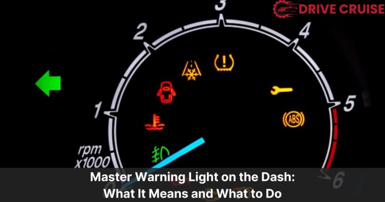 Master Warning Light On The Dash: What It Means And What To Do - Drive ...