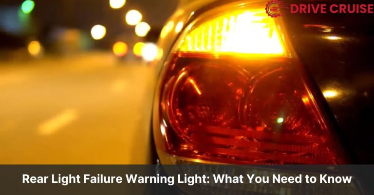 Rear Light Failure Warning Light: What You Need To Know - Drive Cruise